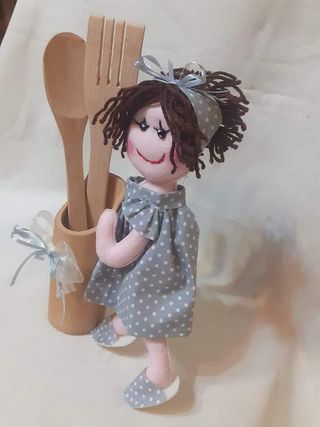 Bambolina porta mestoli