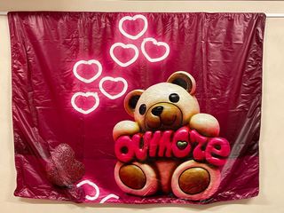 Telo di allestimento Thun 155x210 orso amore