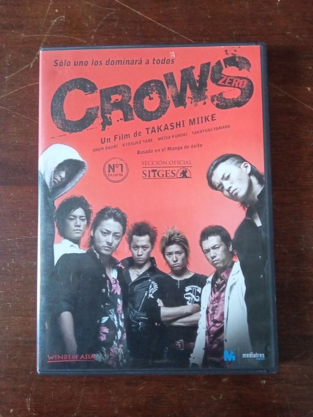 DVD Crows Zero de segunda mano por 5 EUR en Navia en WALLAPOP