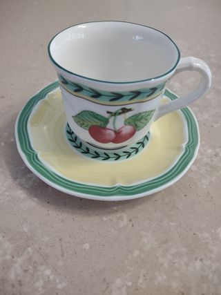Villeroy & Boch 6 Tazze Espresso French Garden