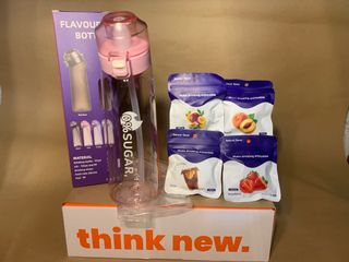 1 Borraccia 0% Sugar 650ml + 4 pods compati.Air Up