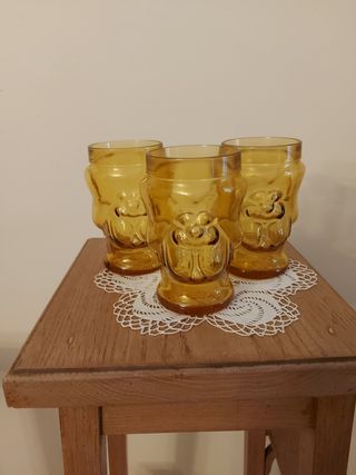 Bicchieri Fabbri pirata salomone anni 70