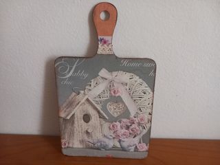 Piccolo tagliere legno decorativo