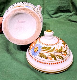 VERSATOIO - ALBARELLO Maiolica Smaltata - BASSANO