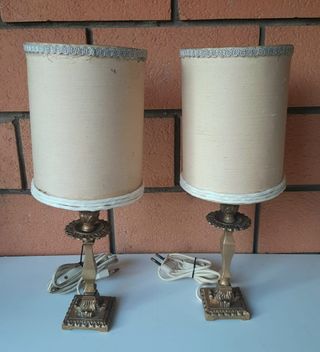 2 Lampade da tavolo vintage