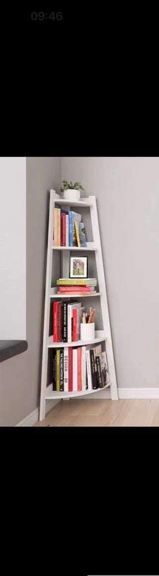 ❤️scaffale scaffali in legno angolare arredo