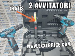 Doppio avvitatore Kit 2 in 1