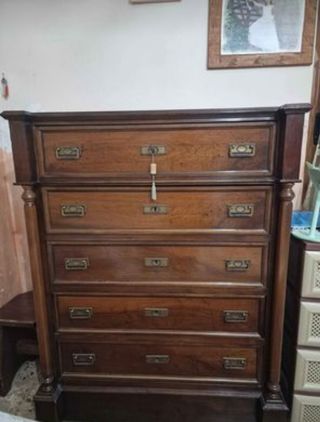 Comò antico restaurato stile napoletano