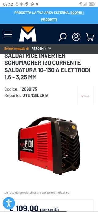Saldatrice a elettrodi