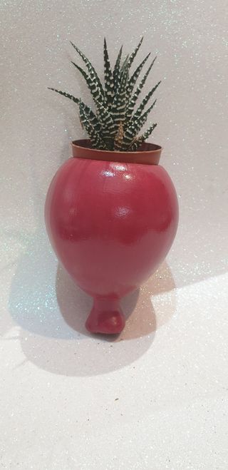 portapiantina da parete palloncino