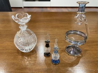 bottiglia per profumo + profumatori