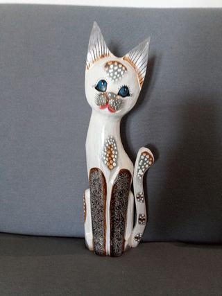 Gatto in legno
