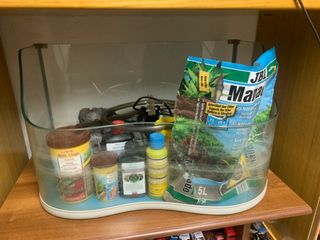 Vasca per tartarughe in vetro