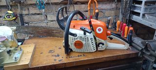 Motosega stihl 280c, tenuta bene