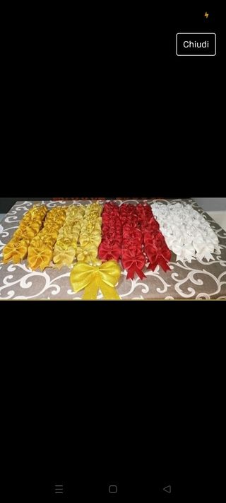 Fiocchi in gomma eva