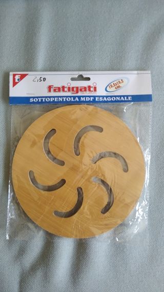 Sottopentola in legno