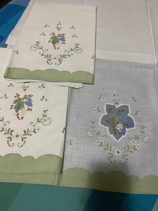 asciugamani ricamate