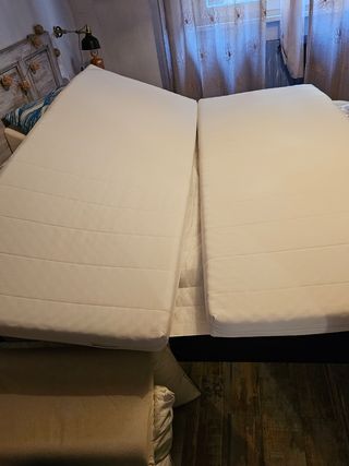 2 materassi singoli 80x200x10