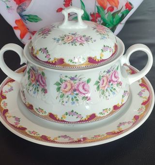 Porcellana di Limoges con piatto