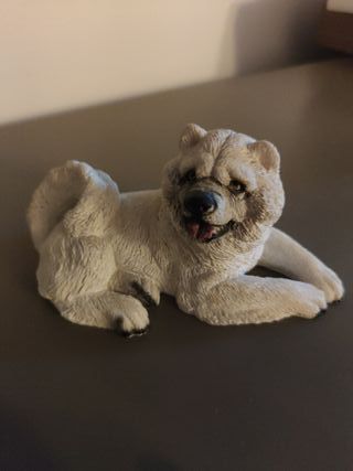 Statuetta cane razza Chow Chow