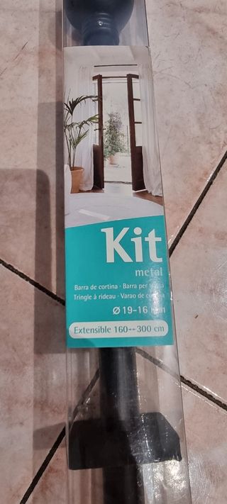 Asta per tende allungabile