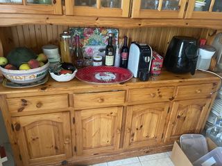 credenza cucina in legno