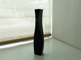 VASO MD LACCATO NERO H.CM.40 8C LINO SABATTINI
