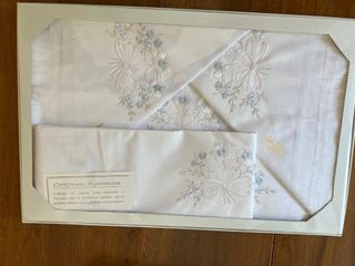 Lenzuolo matrimoniale con 2 federe