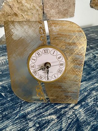 orologio da tavolo 16x13 cm