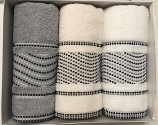 Set asciugamano 3+3 Biancaluna