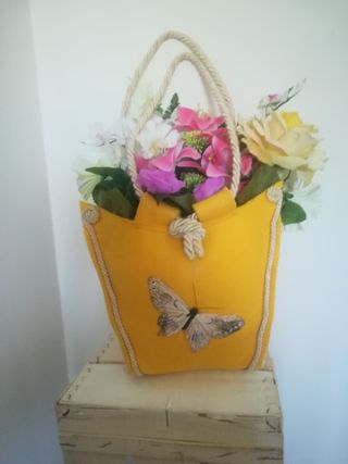 Borsa Hand Made con fori