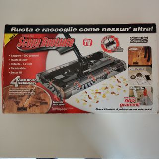 Scopa ruotante elettrica