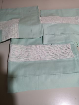 Lenzuolo matrimoniale verde