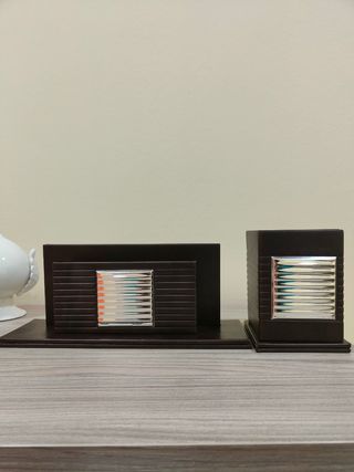 Porta lettere e porta penne da ufficio