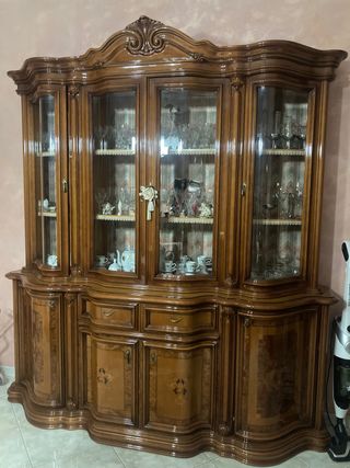 cristalliera in noce