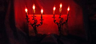 Coppia applique bronzo da parete antiche