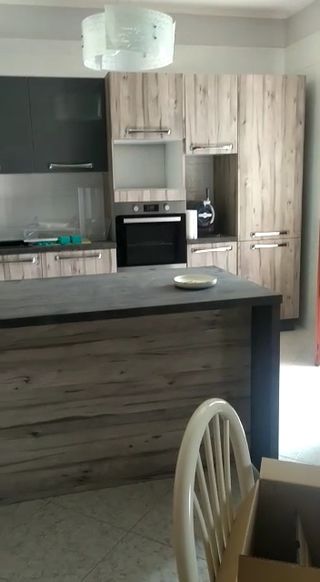 Cucina con penisola