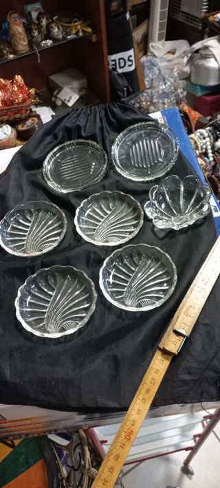 piattini in cristallo 🔮 1 euro cad