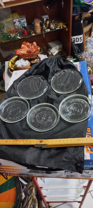 piattini in vetro 1 euro cad