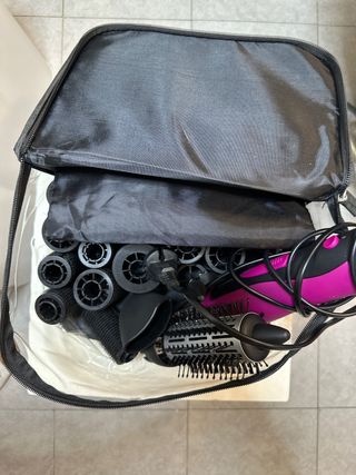 fon con spazzola arriccicapelli