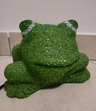 Lampada abat-jour a forma di rana