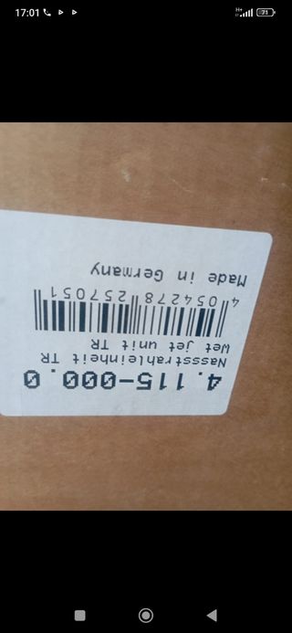 Sabbiatrice attacco Karcher