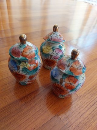 Set 3 vasetti vintage