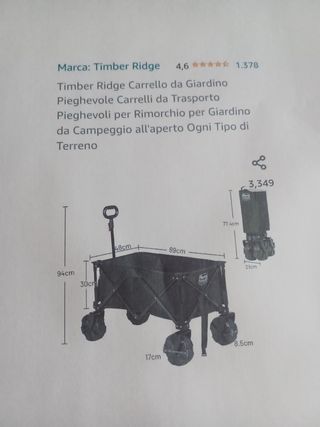 Carrello pieghevole