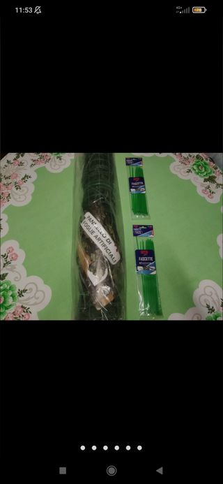 Pannello di foglie artificiali