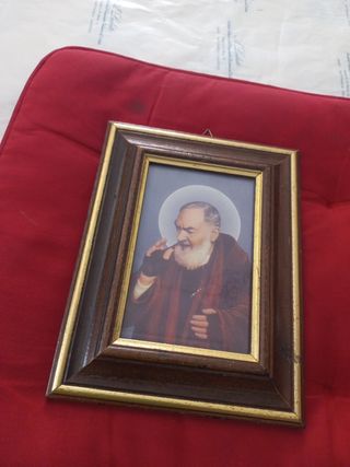 Quadro con effige di Padre Pio