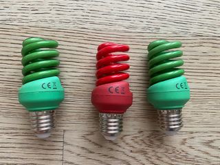 3 Lampadine a led VERDE e ROSSO