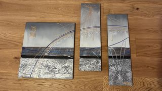 Quadro trittico moderno