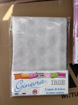 federe per cuscino coppia della linea irge cotone