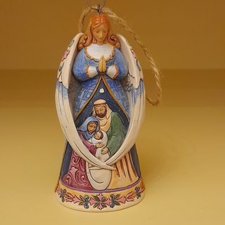 Angelo con natività